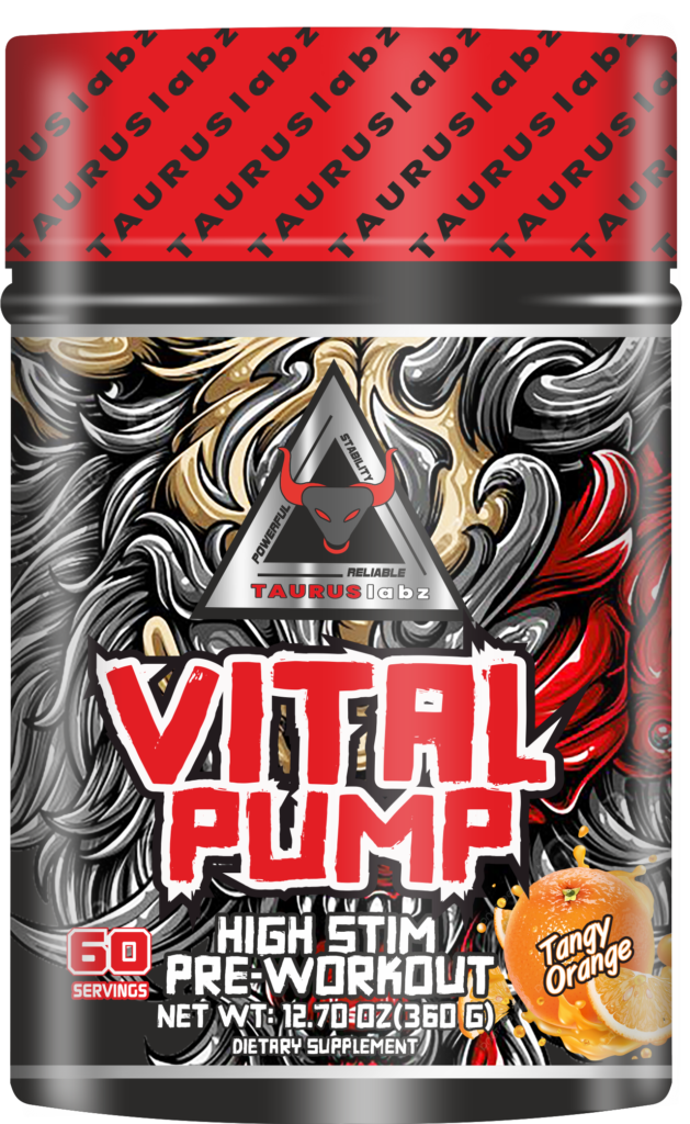 Vital Pump Extreme Pre-workout Tangy Orange - tauruslabz